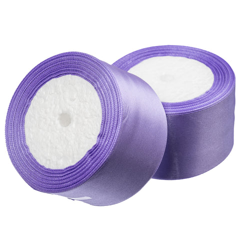 50mm Satin Ribbon Violet 25yd – i-Bead Inc.