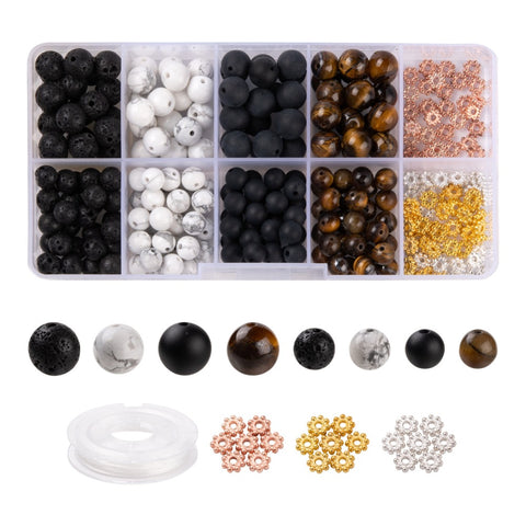 Gemstone & Metal Bead Bracelet Kit – i-Bead Inc.