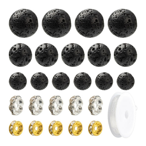 Natural Lava Rock Bracelet Kit – i-Bead Inc.