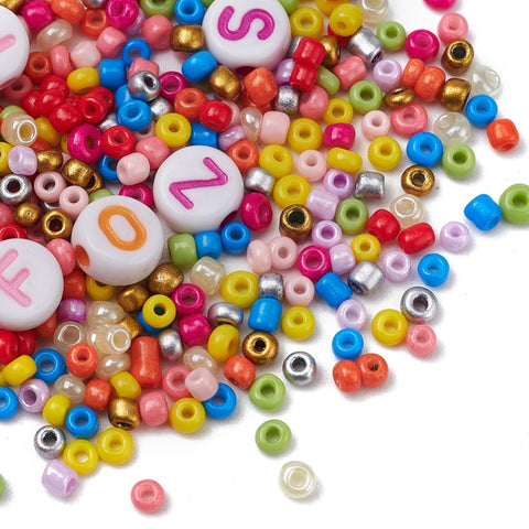 Alphabet & Seed Bead Bracelet Kit – i-Bead Inc.