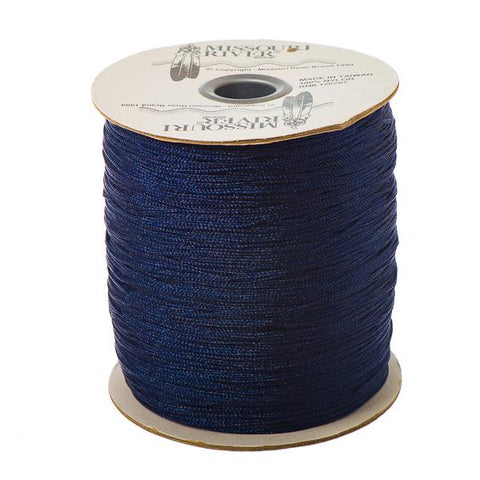 Round Navy Shawl Fringe 1800ft Spool – i-Bead Inc.
