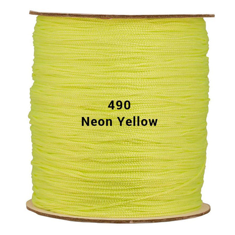 Round Neon Yellow Shawl Fringe 1800ft Spool – i-Bead Inc.
