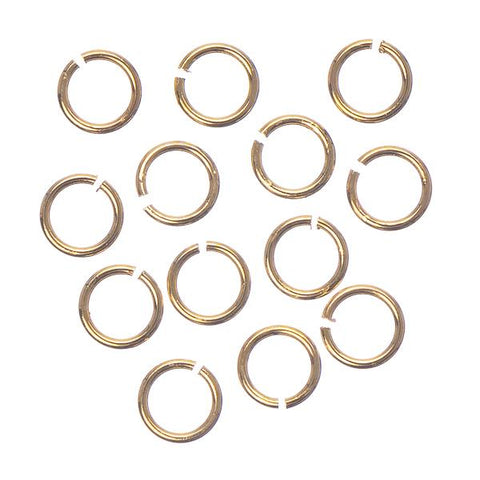 18kt Gold Plated Jump Ring 4x0.5mm 24ga 250pcs – i-Bead Inc.