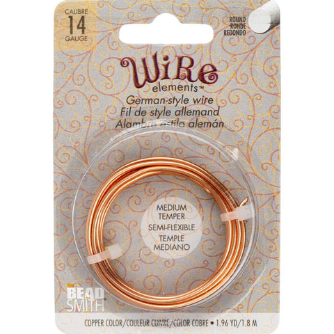 14g German Style Wire Copper 1.8m – i-Bead Inc.