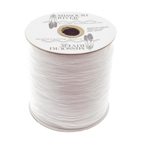 Round White Shawl Fringe 1800ft Spool – i-Bead Inc.